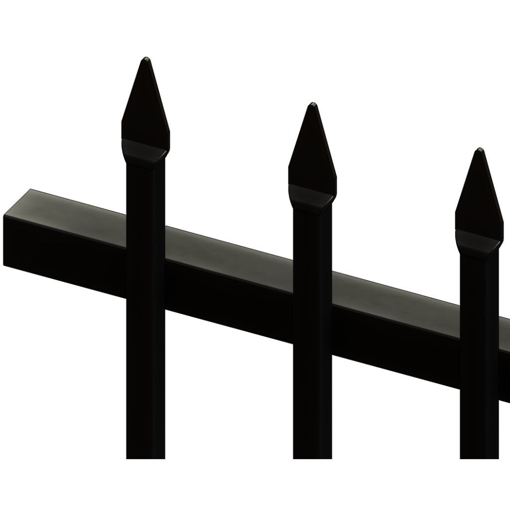 Iron Fence Panel – Commercial – 94-inch x 94-inch – Summit