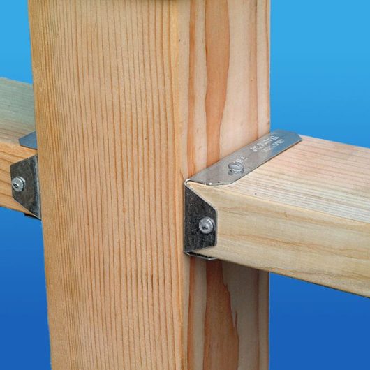 Simpson Strong-Tie FB24Z – 2-inch x 4-inch Fence Rail Bracket