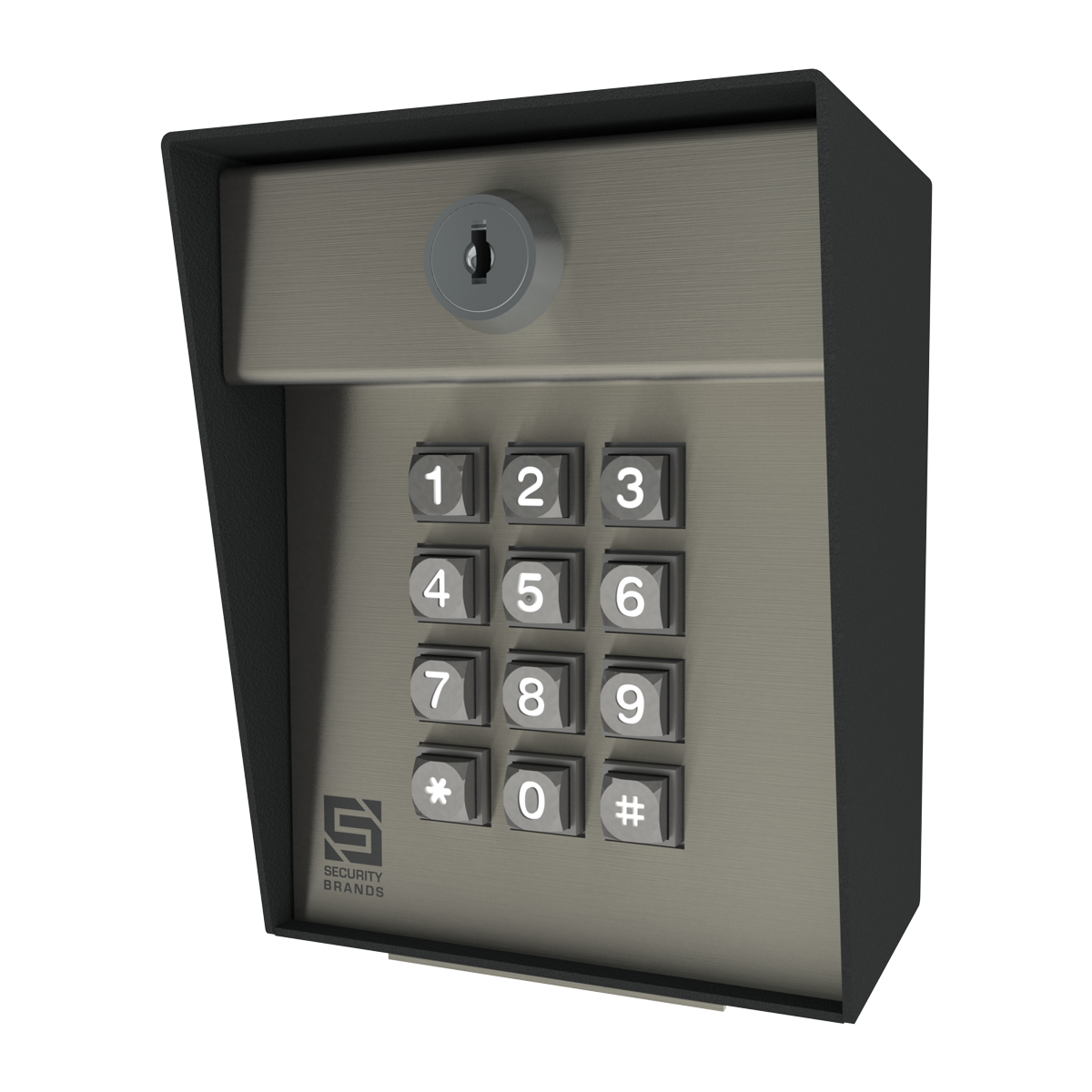 Security Brands 26-500 - Advantage DKE Keypad - Post Mount - Fence ...
