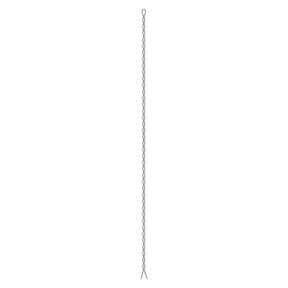 42-inch, 9.5-gauge Galvanized Steel Fence Stay - Fence Supply Inc.