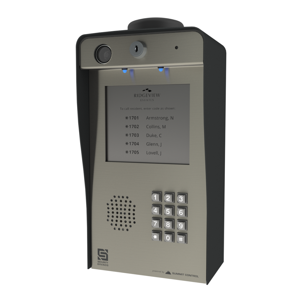 Security Brands 16-M7 - Ascent M7 Cellular Multi-Tenant Telephone Entry ...